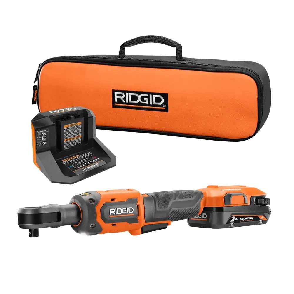 18V Brushless Cordless 3/8 in. Ratchet Kit with 2.0 Ah Battery and Charger