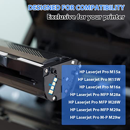 CF248A Compatible Toner Cartridge Replacement for HP CF248A 48A to Use with HP Pro M15a M15w M16a M16w MFP M28w M30w MFP M31w MFP M28a MFP M29w Printer Toner Page Yield Up to 3000(2Pack,Black)