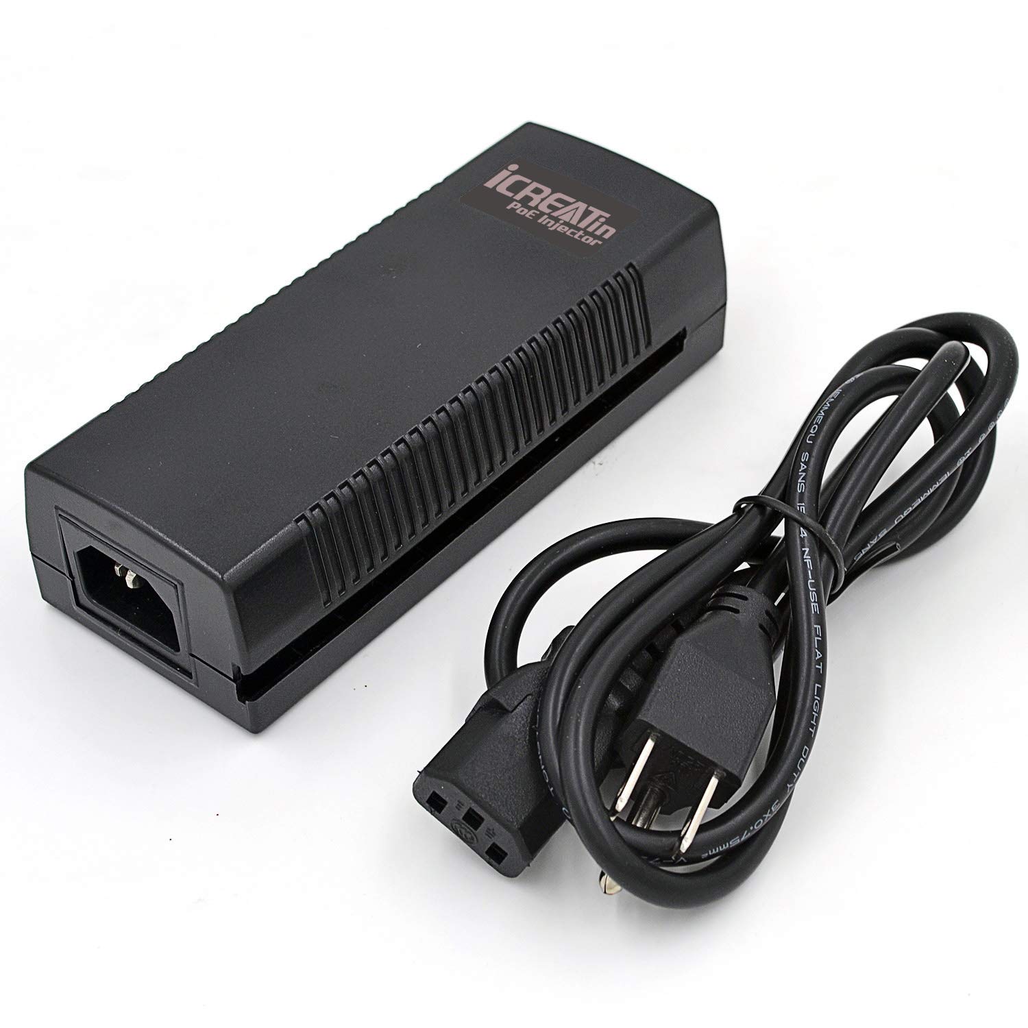 60W Gigabit PoE+ Injector, 10/100/1000Mbps, PoE++ Injector Ethernet Adapter, Shidlded RJ-45, IEEE 802.3af/at/bt Compliant, Up to 328 Ft, Replace of TL-PoE170S, TPE-117GI, M921-E-60W