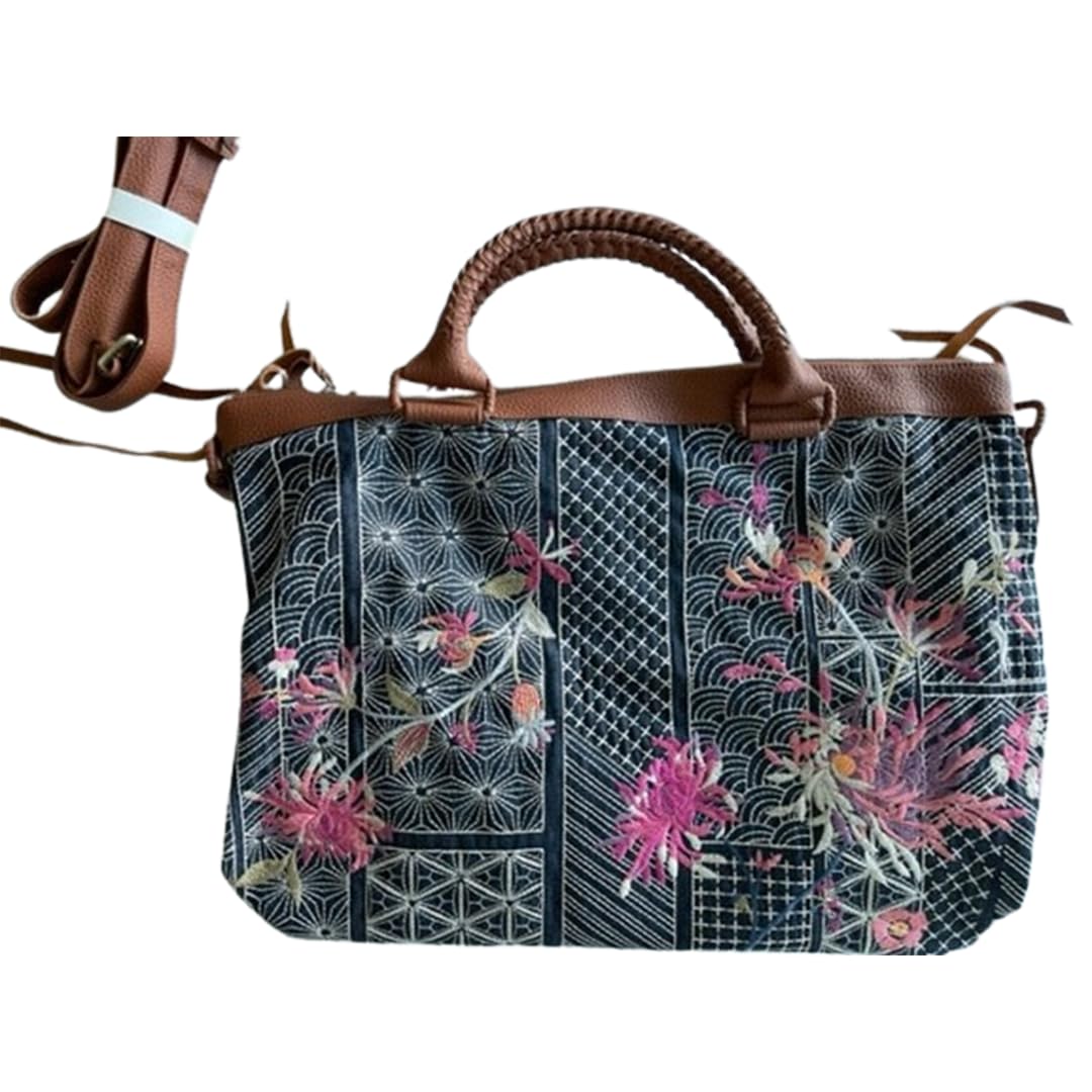 3J Workshop by Johnny Was Women's Embroidered Duffle Bag, Multi, OS
