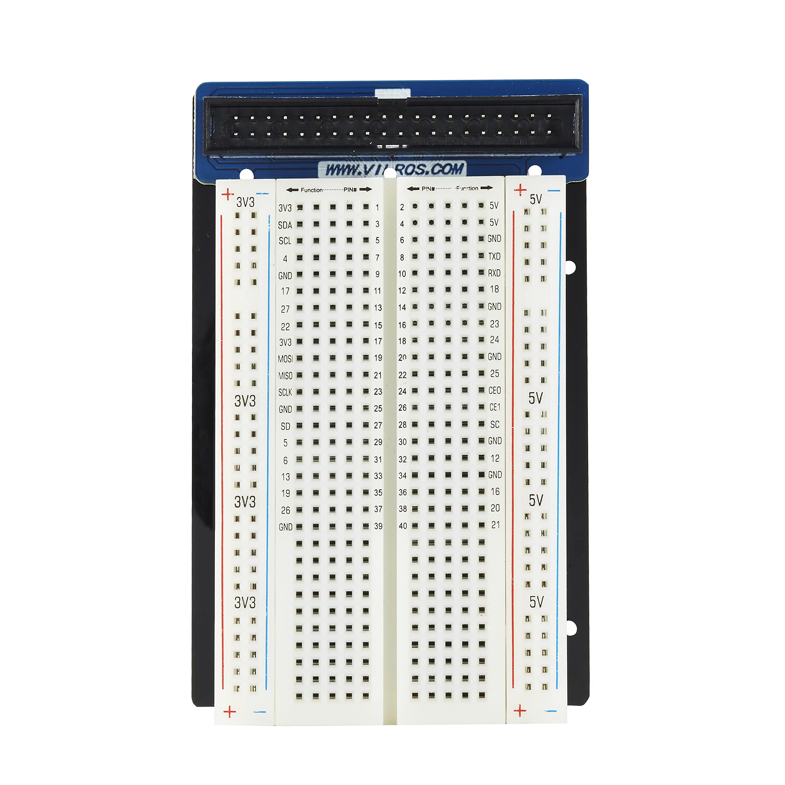 Vilros Broken Out Breadboard for Raspberry Pi