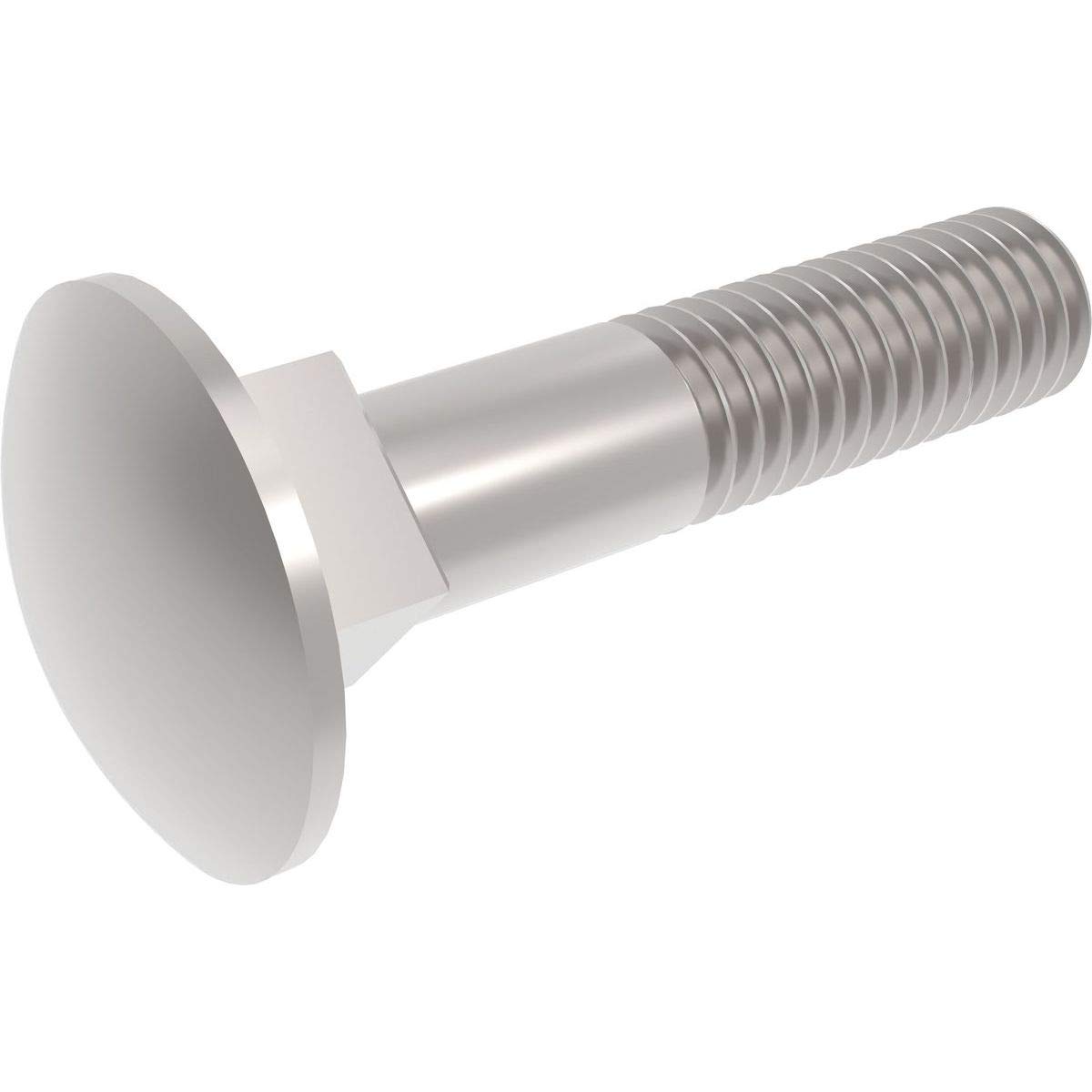 5/16 in-18 X 2-1/2 Carriage Bolt Chrome Plated Steel. (Pack of 15) 5/16''-18, 15