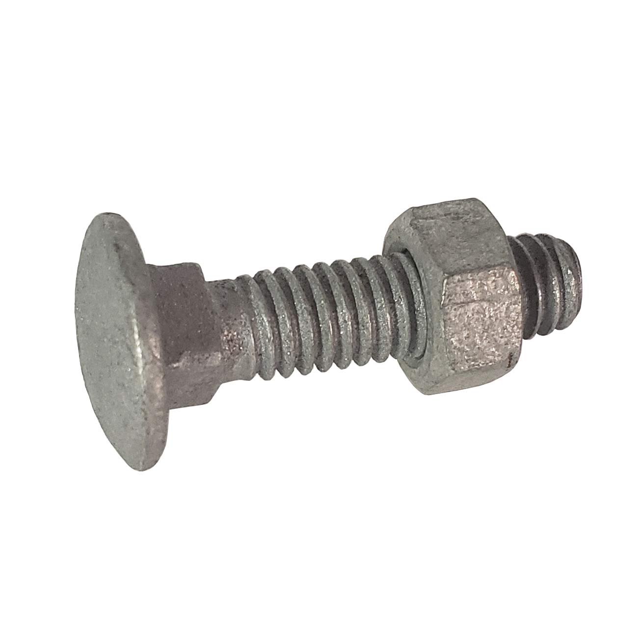 5/16 x 1-1/4" Long Carriage Bolt Set w/Hex Nut for Chain Link Fence Accessories