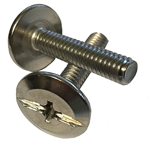 50 Hurricane Stainless Steel Sidewalk Bolts 1/4-20 X 3/4 inch Long
