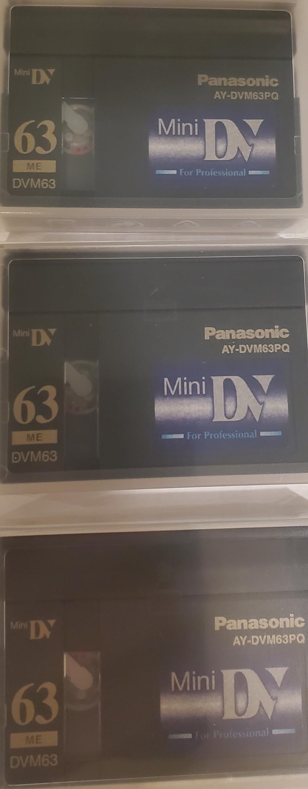 3 Mini DV MiniDV VIDEO TAPE CASSETTEs for Canon ZR85