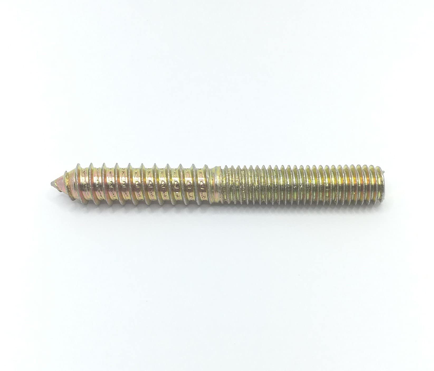 Hanger Bolt M10x80 Double Headed Bolt Self-Tapping Screw for Furniture 10Pcs