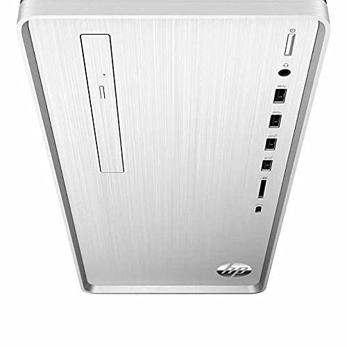 HP 2022 Pavilion Desktop PC AMD 6-Core Ryzen 5 4600G 32GB RAM DDR4 1TB M.2 NVMe SSD 1TB HDD AMD Radeon Graphics HDMI VGA USB C WiFi AC Bluetooth RJ-45 DVD-RW Windows 10 Pro w/RE Accessories