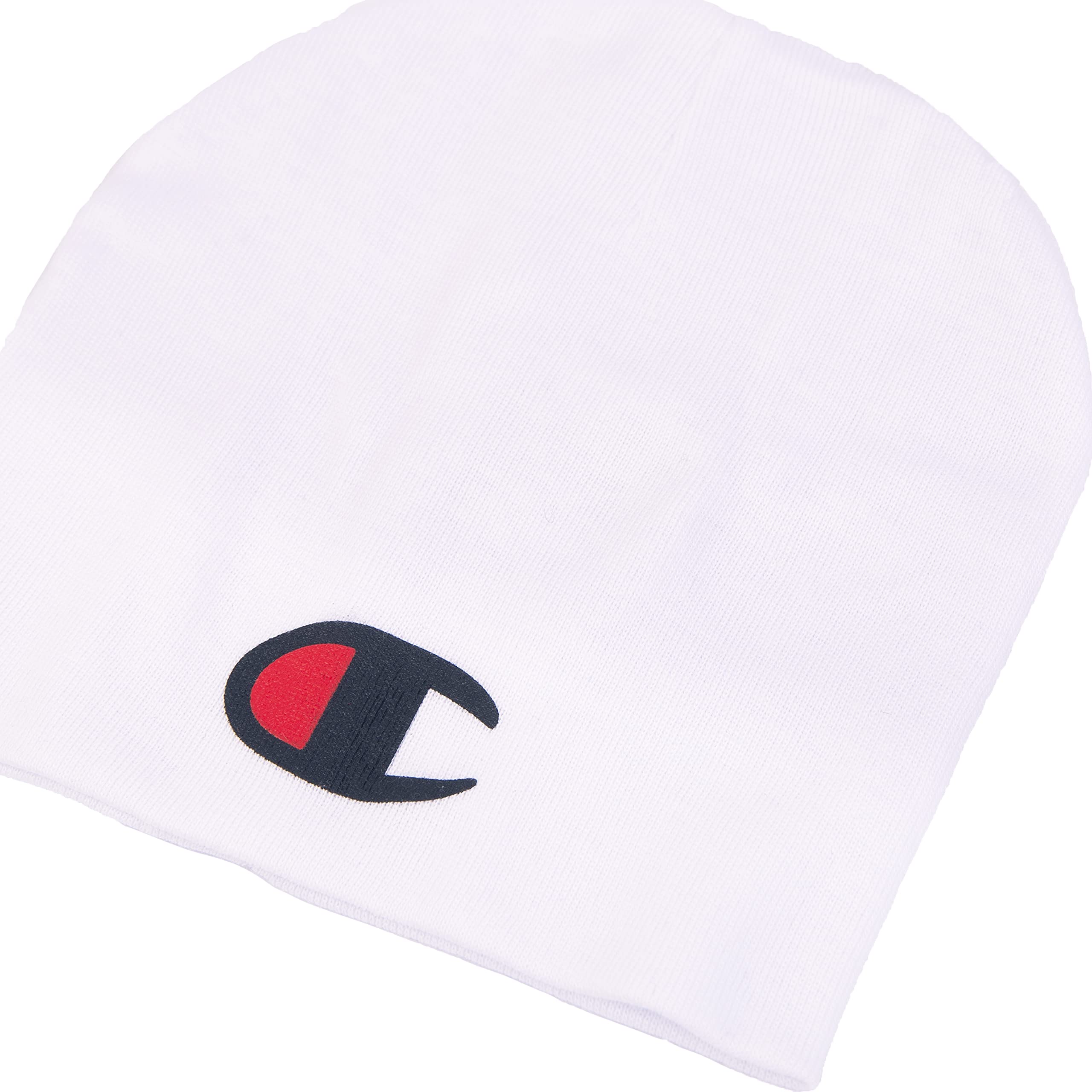 Champion Unisex Baby 3-PC Box Set Includes an Infant Body Suit, a Bib Or Hat & Pair of Booties in Colors and Size 0-6M, All Over C-White 100, 0-6