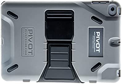 PIVOT MN5 Versatile Tablet Case - Fits iPad Mini 5th gen & iPad Mini 4-360 Degree Protection - for Professional Pilots, General Aviation - Gray