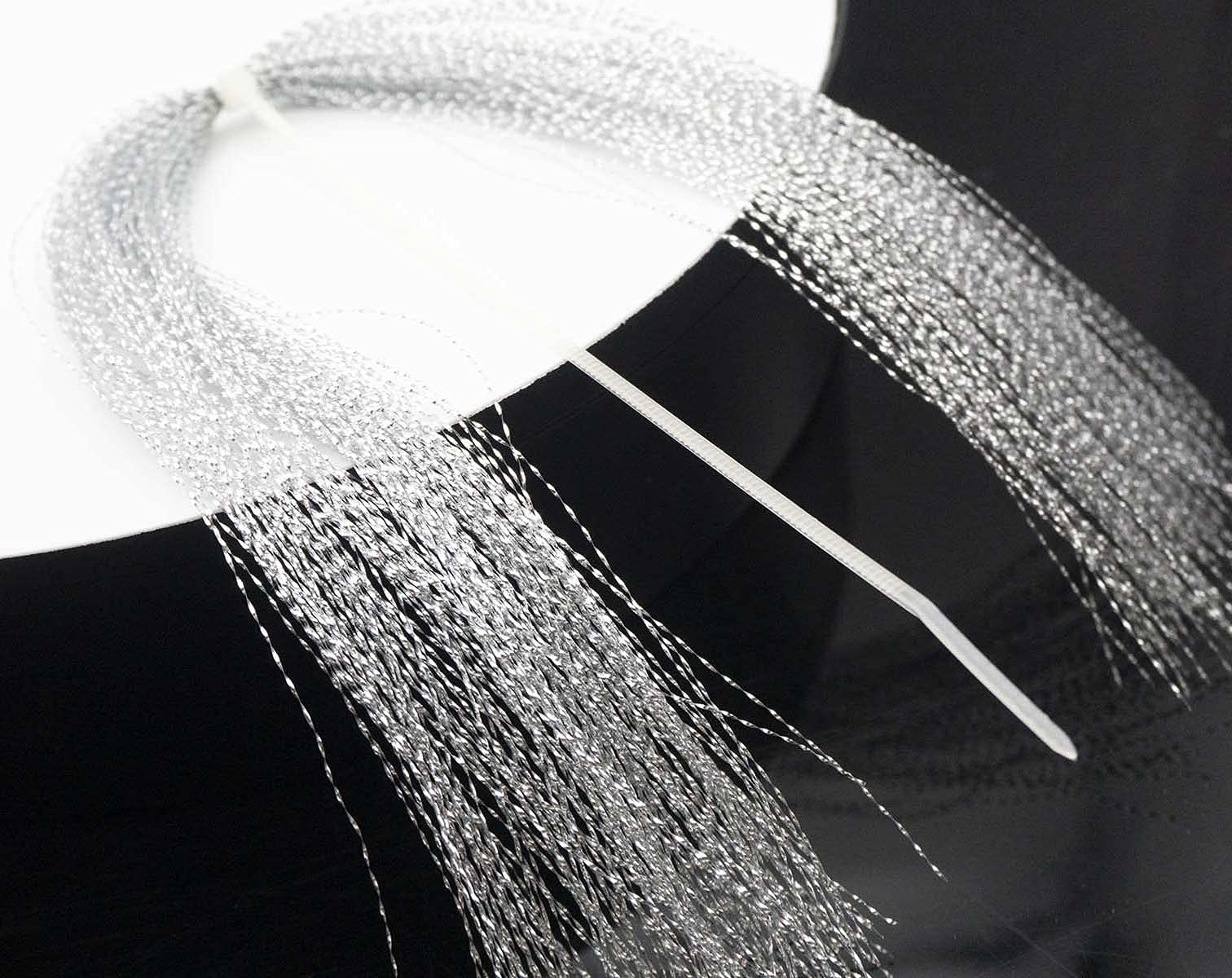 10 Packs Crystal Flash Fly Tying Material Hook Lure Flash Flies Decorating Holographic Tinsel Krystal Flashabou Sparkle Dry Streamer for Fishing Lure Dry Flies Making Supplies