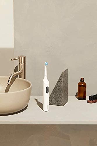 Jordan* ® | Clean Smile Electric Toothbrush for Adults | Rechargeable Toothbrush Electric with Quick Charge, Long-Lasting Battery, Pressure Sensor, 2 Speed Modes | Includes Travel Case | Black Color