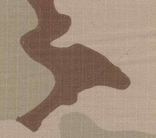 3 Color Day Desert"Desert Storm" Camouflage Fabric Ny/co Ripstop 65" by The Yard