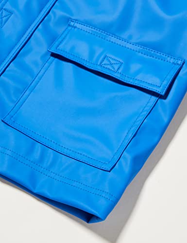 Petit Bateau Child's Hooded Rain Jacket, Blue