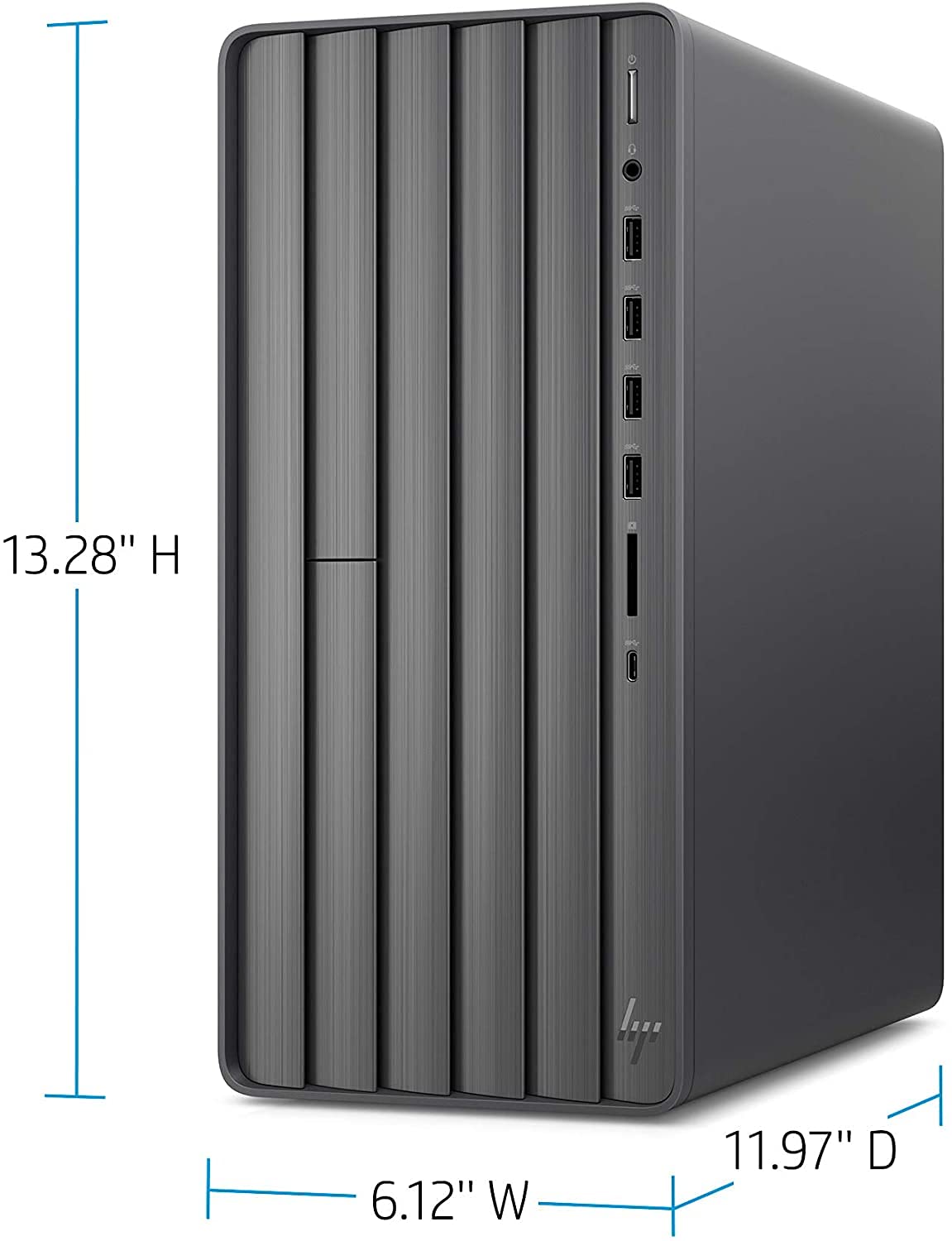 HP 2021 Envy TE01 Desktop Computer, 10th Gen Intel i5-10400 6-Core Processor, 16GB DDR4 RAM, 1 TB PCIe SSD + 1TB HDD, Wireless-AC, HDMI, VGA, Wilreless Mouse&KB, Windows 10 Home (Latest Model)