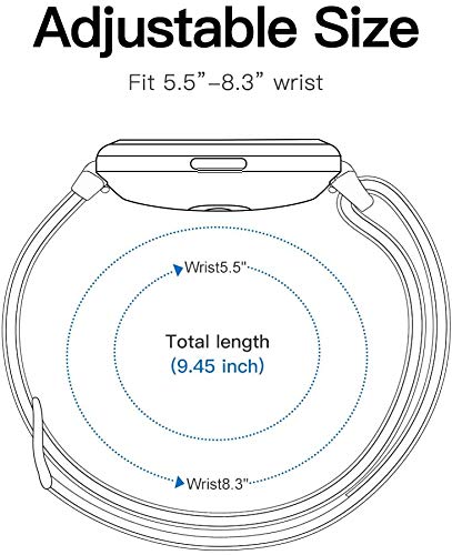 Lamshaw ID206 Band, Stretch Elastics Adjustable Strap Compatible for LETSCOM ID206 1.69" Smartwatch/YAMAY 1.69 Inch ID206 Smartwatch/Dirrelo ID206 smartwatch (Aztec Style Colorful)