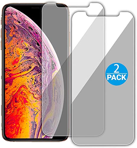 Ailun Privacy Screen Protector for iPhone 11 Pro Max/iPhone Xs Max [6.5 Inch] 2Pack Anti Spy Private Case Friendly Tempered Glass [Black]