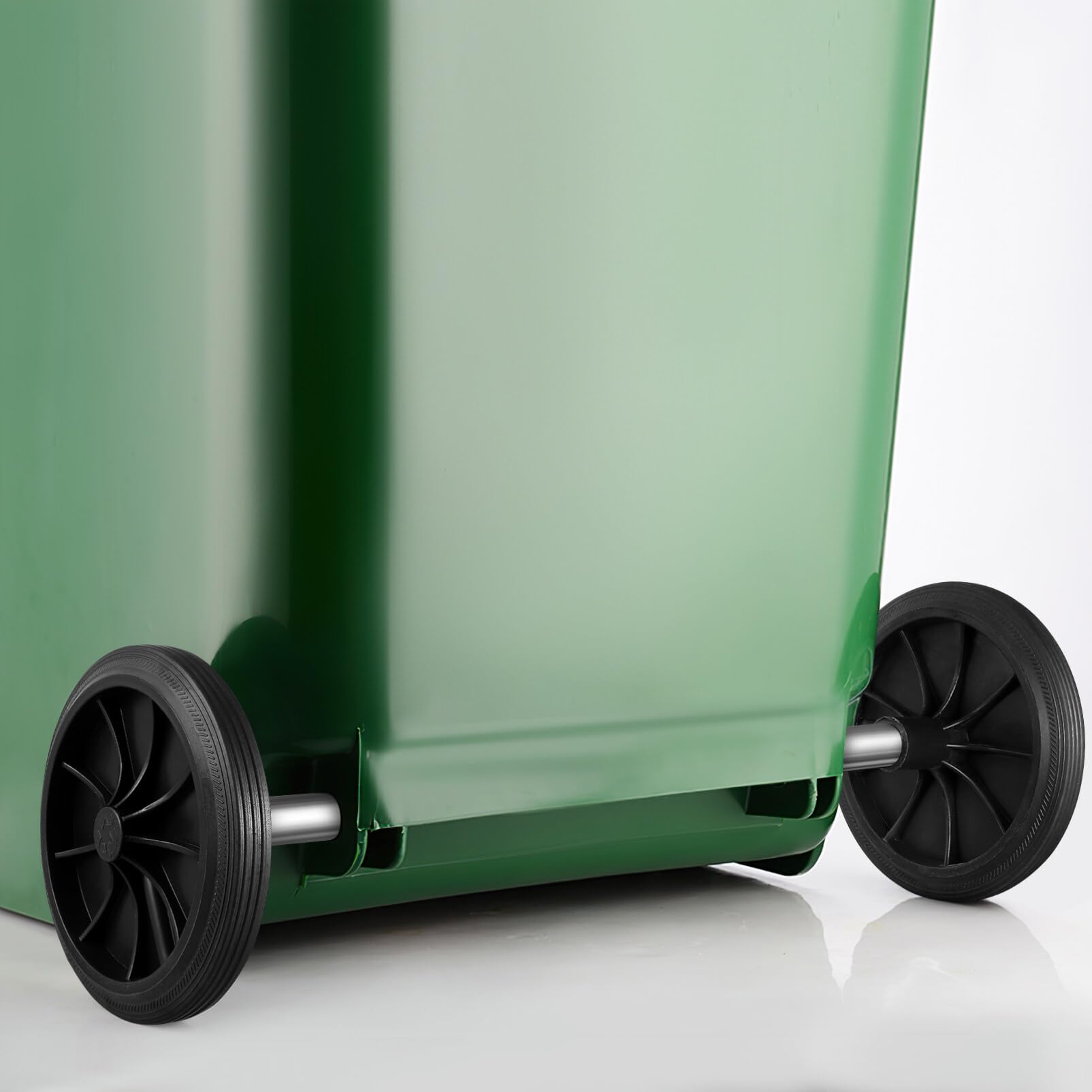 1 Set Trash Can Spare Parts Plastic Garbage Can Wheels Plastic Trash Can Wheels Garbage Can Accessories Trash Can Accessories Trash Can Pulley Premium Trash Can Wheels