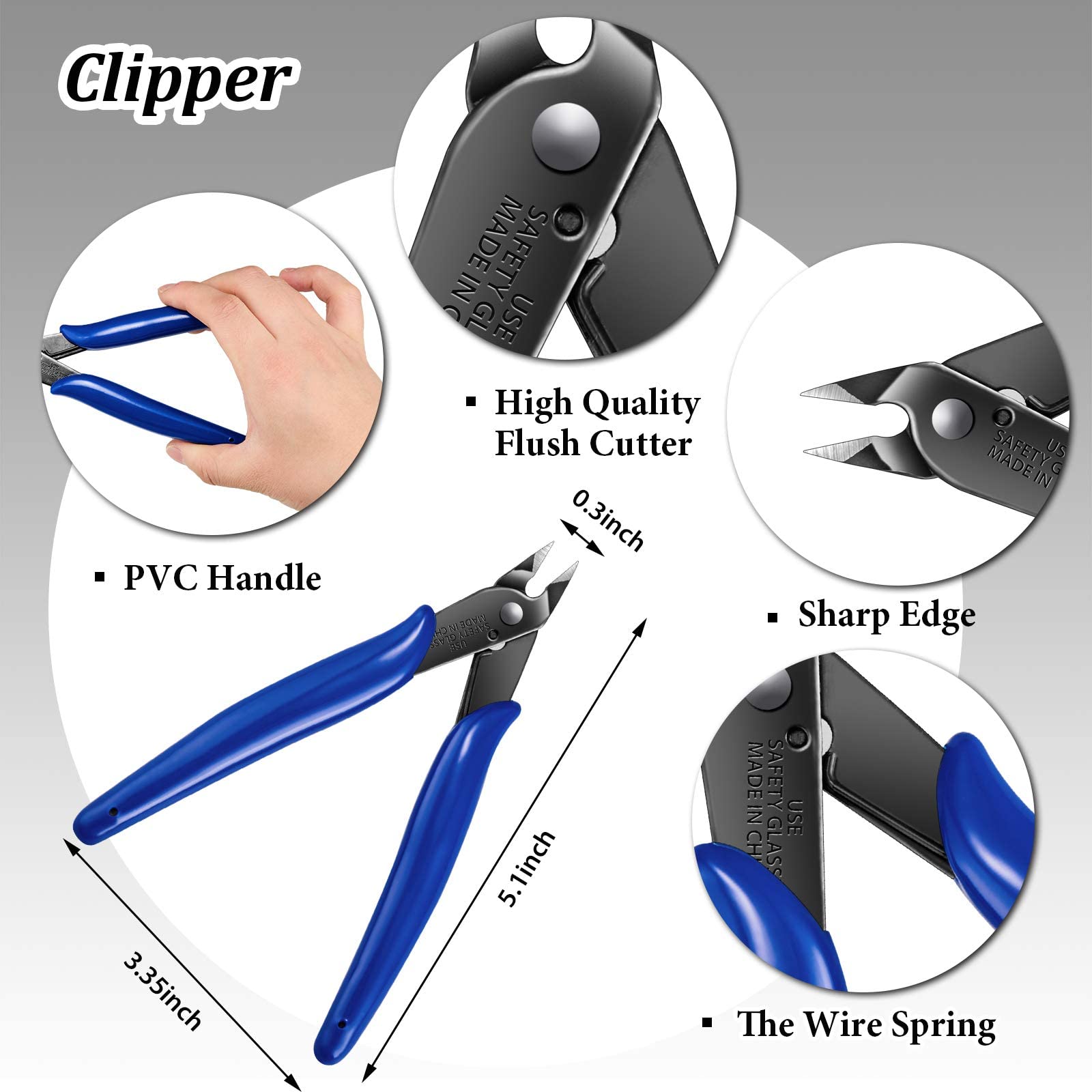 10 Pieces Metal DIY Model Tool Sets Tab Edge Cylinder Cone Shape Bending Assist Tools and Nozzle Pliers Flat Nose Pliers Needle Nose Pliers for 3D Metal Jigsaw Puzzles Assembly