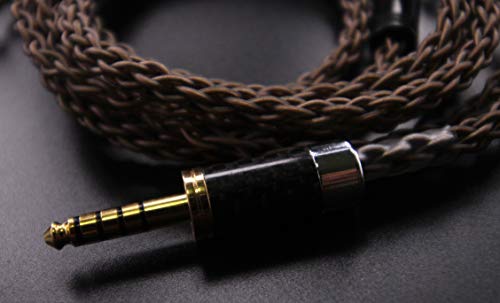 KK Cable II-SO Replacement Audio Upgrade Cable Compatible for HD420 HD430 HD525 HD545 HD565 HD650 HD600 HD580 Headphones. 4.4MM Male Balanced Plug. II-SO (1.5M(4.9ft))
