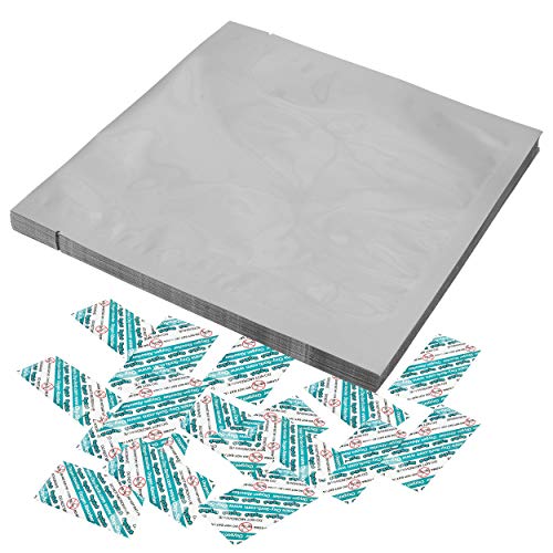 20 Pack of Mylar 8x8 Bags & 20 Pack of Oxygen Absorbers