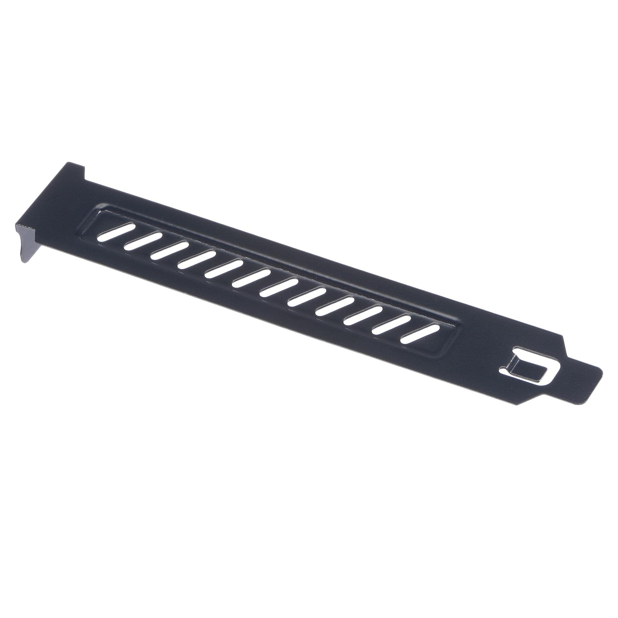uxcell PCI Slot Covers with Screws for PC Case Airflow and Dustproof Black 10pcs