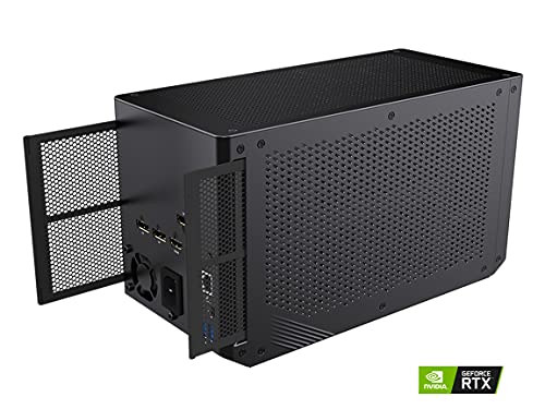 GIGABYTE AORUS RTX 3080 Ti Gaming Box eGPU, WATERFORCE All-in-One Cooling System, Thunderbolt 3, GV-N308TIXEB-12GD External Graphics Card