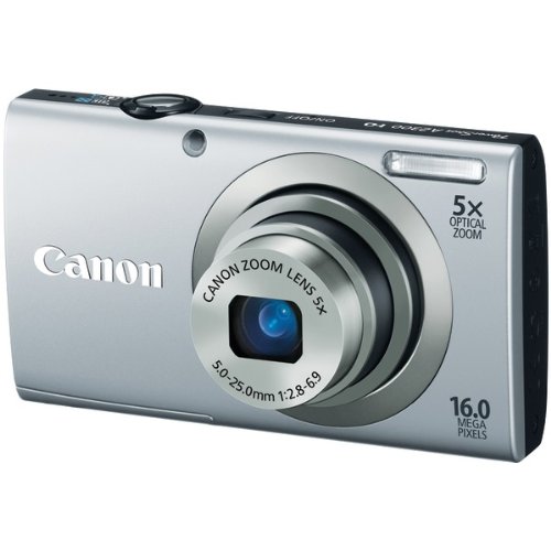 16.0 Megapixel Powershot A2300 Digital Camera (Silver) - CANON