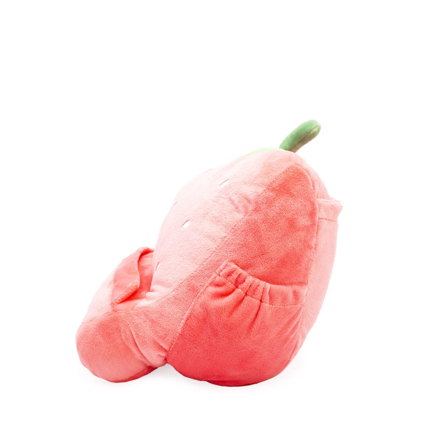 Bewaltz Plush Tablet Tech Stand Kawaii Cute Fun Kawaii Soft Microfiber Unique Gift for Kids (Strawberry)