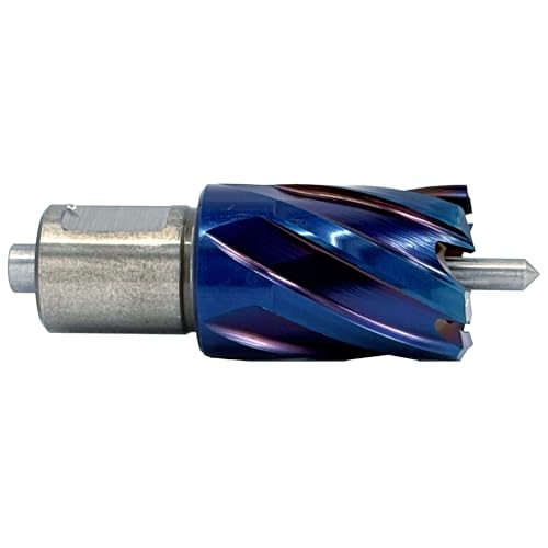 Drill America 1" X 2" NACO (Nano-Composite) Coated Blue Annular Cutter, ANC Series