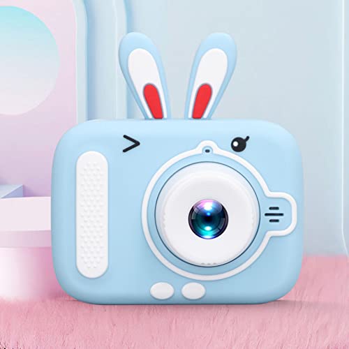 1080P Student Camera, 1080P Digital Camera Color Display 20MP 2in for Garden (Blue)