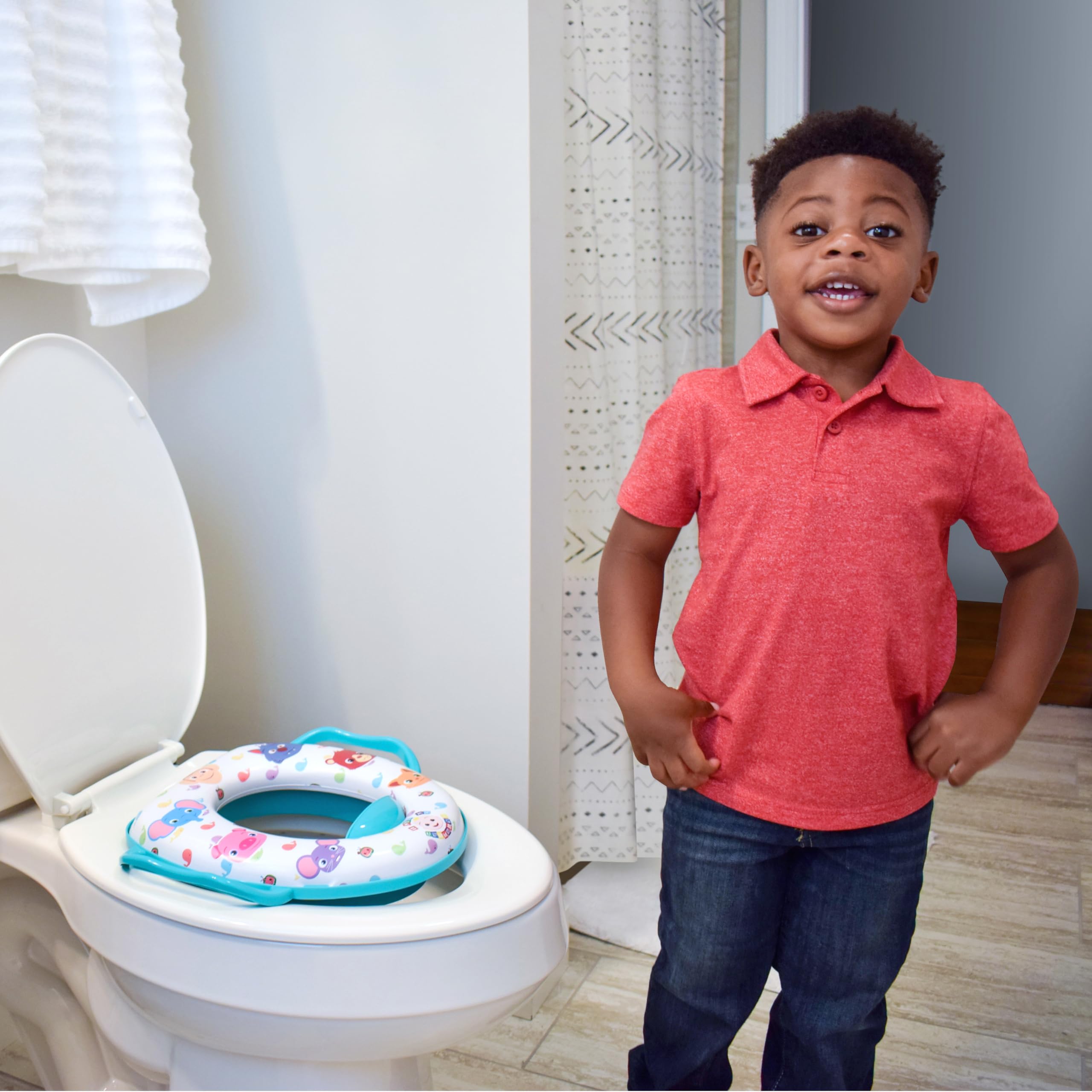 CoComelon Soft Potty Training Seat, Blue