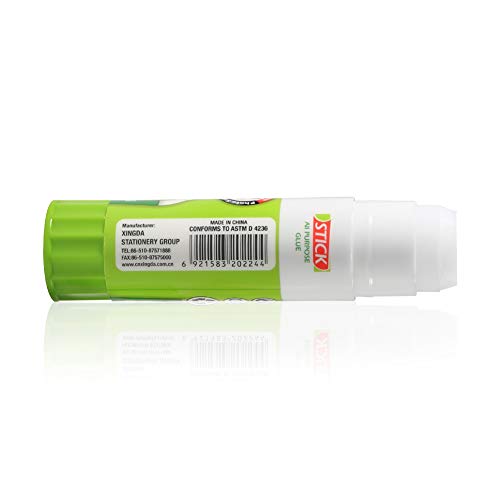 3D Printer Glue Sticks, Aitrip 2Pcs Solid Stickers for 3D Printer Hot Bed Print Filament PLA ABS PET PETG and Other More