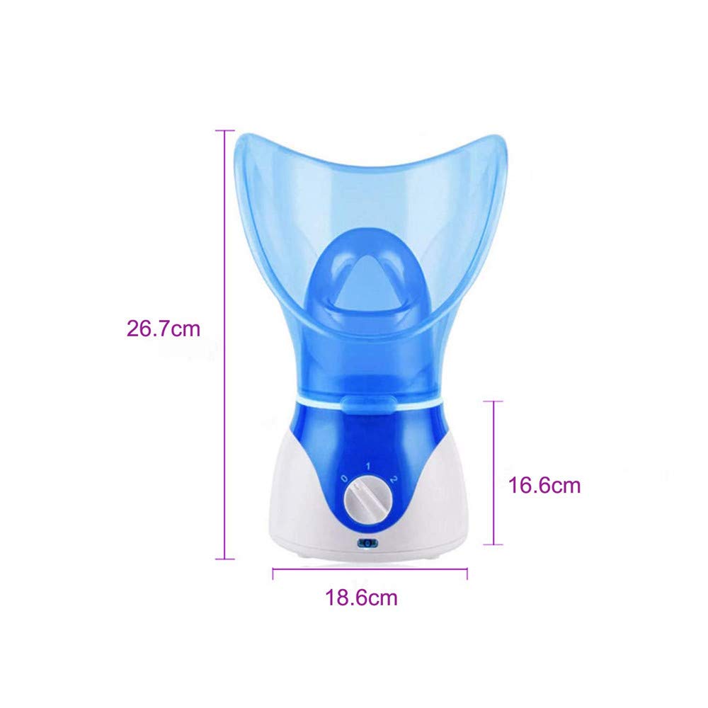 Facial Steamer Professional Steam Inhaler Facial Sauna Spa for Face Mask Moisturizer - Sinus with Aromatherapy Diffuser Skin Care