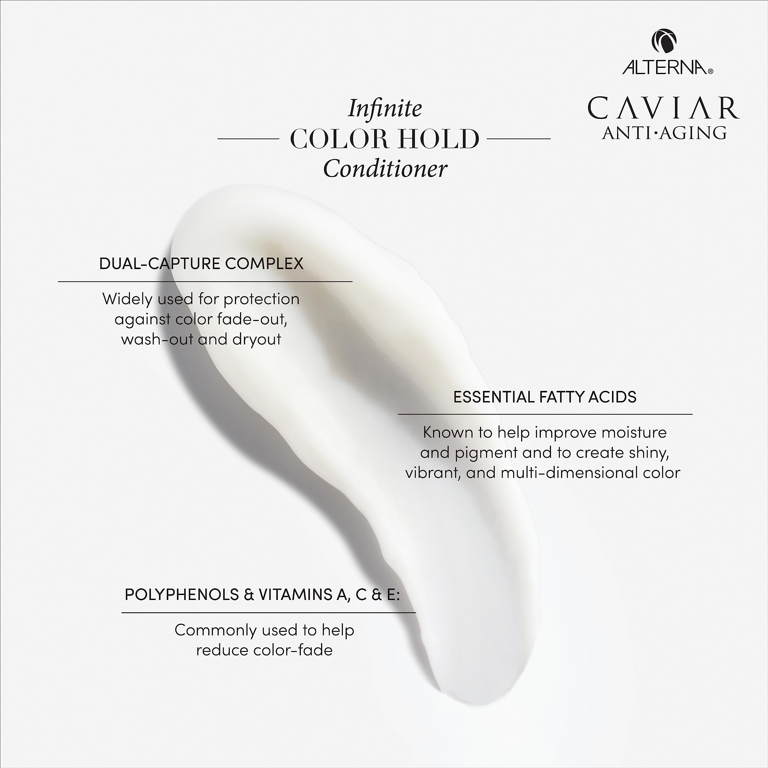 Alterna Caviar Anti-Aging Infinite Color Hold Conditioner | For Color Treated Hair | Minimizes Color Fade | Sulfate Free, 8.5 Fl. Oz.