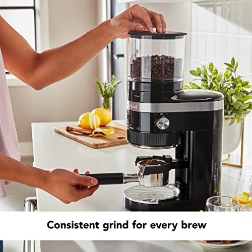 KitchenAid Burr Coffee Grinder - KCG8433,Onyx Black