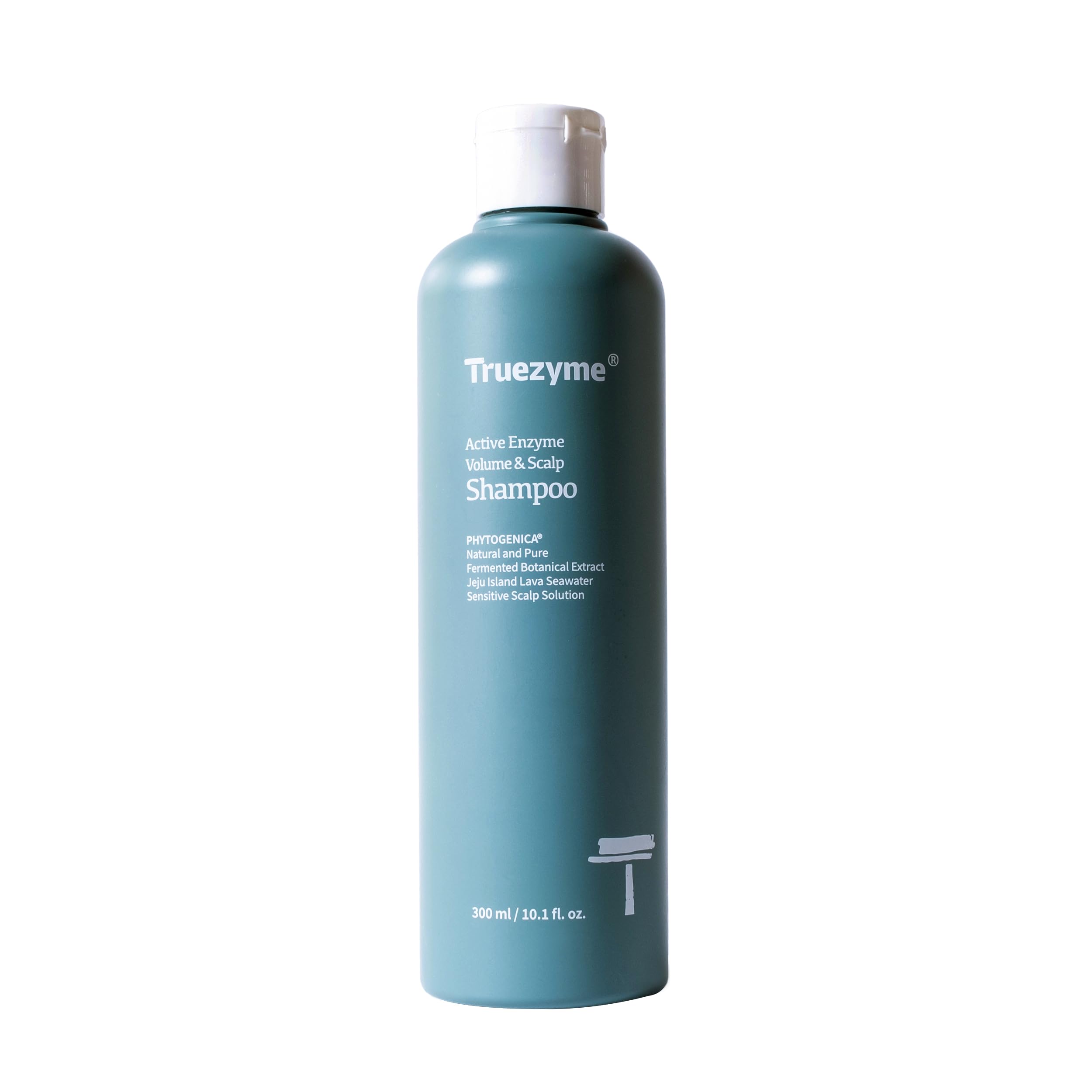 truezyme Active Enzyme Volume & Scalp Shampoo 300ml I 10.14 fl.oz. I Korean Premium Scalp care with Fermented Botanical Extract | No Chemicals or Toxins