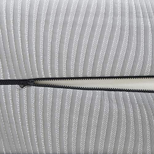 Blissful Nights 13" Ananda Cool Gel and Pearl Infused Hybrid Mattress with Head Tilt Adjustable Bed Base Combo Set (Cal King Split)