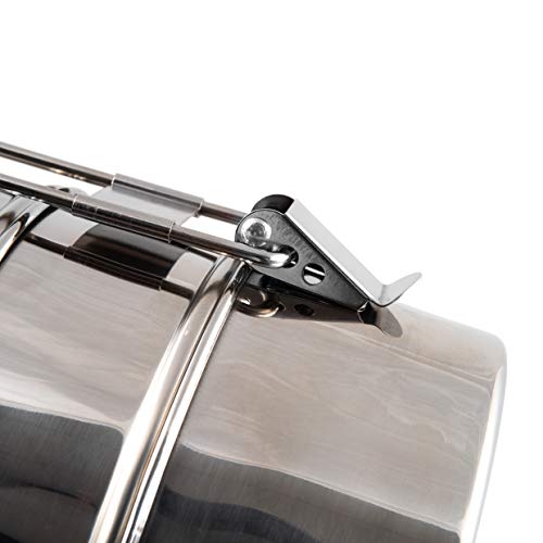 4 Tier Indian-Tiffin Stainless Steel Small to Medium Tiffin Lunch Box