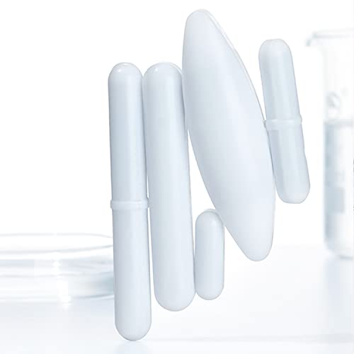 6 Pcs Magnetic Stirrer Mixer Stir bar Spinbar Stirring Mixer 3 Shapes (6, Combination Set)