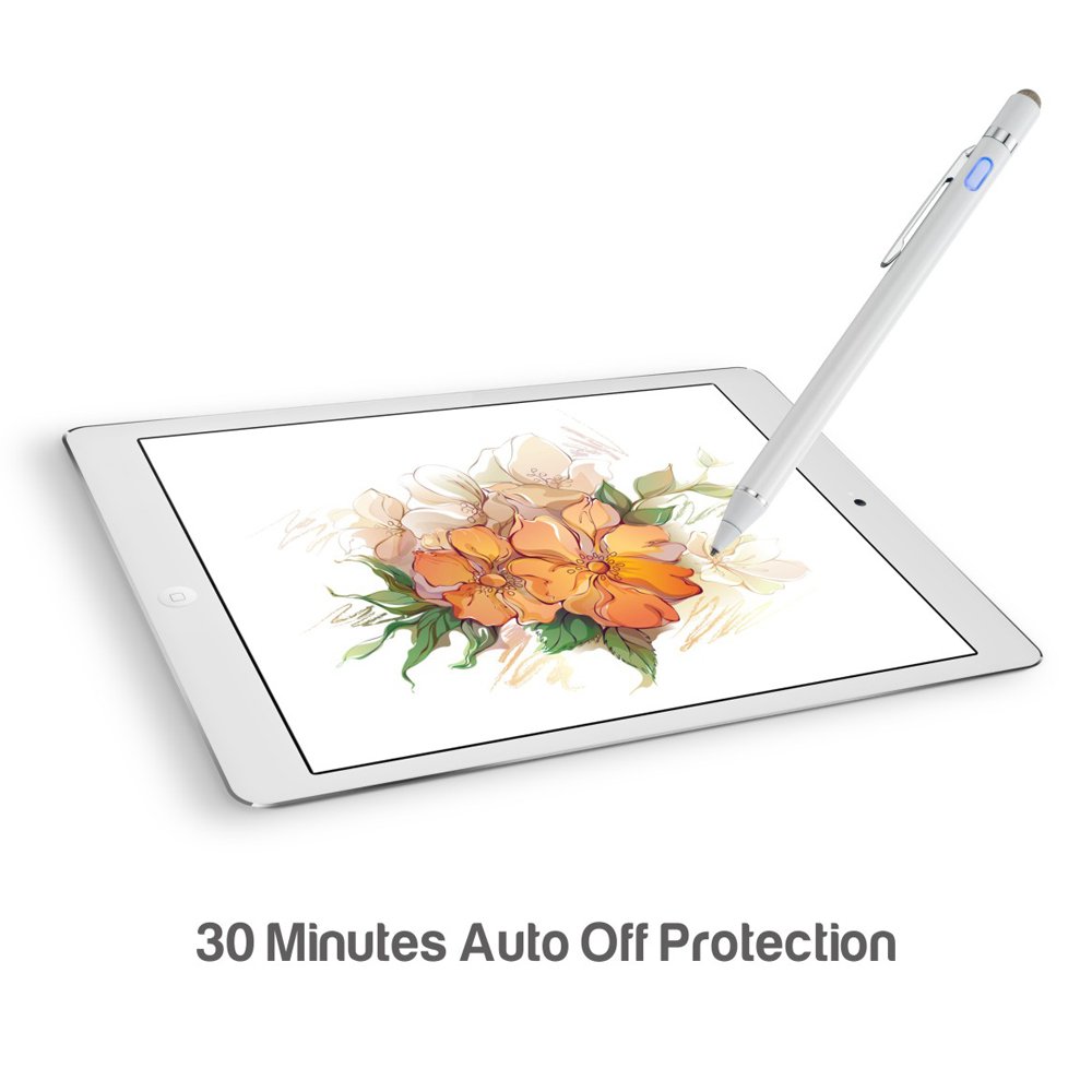 Active Pens for Lenovo C330 Convertible 2-in-1 Chromebook (11.6") Stylus, EDIVIA Digital Pencil with 1.5mm Ultra Fine Tip Stylus for Lenovo C330 Convertible 2-in-1 Chromebook (11.6") Pens, White