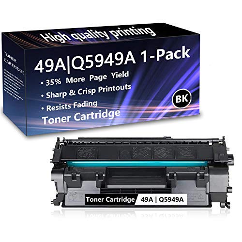 1 Pack (1 Black) 49A | Q5949A Toner Cartridge Replacement for HP 1320 1320n 1320nw 1320tn 3390 MFP 3392 MFP 1160 Printer,Sold by AlToner.