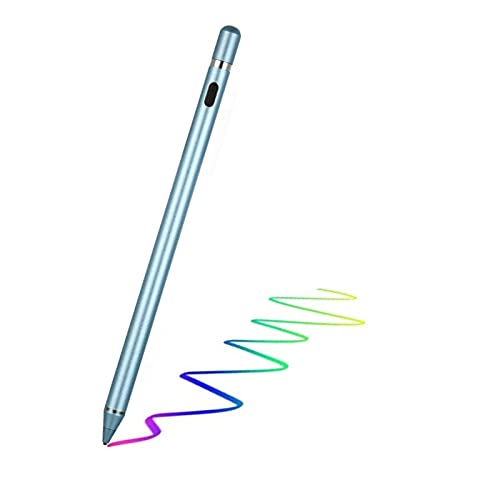 Active Stylus Pens for Touch Screens,Stylus Pen Compatible with Apple iPad, Capacitive Pencil for Kid Student Drawing, Writing,High Sensitivity,for Touch Screen Devices Tablet,Smartphone (Blue)