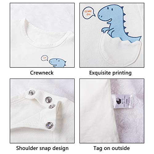 COTTON FAIRY Baby Boy 7 Pack Short Sleeve Crew Tees T-Shirts 24 Months Multicoloured