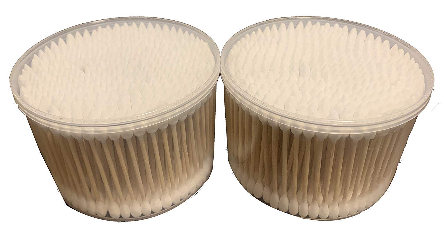 300 Cotton Buds XL 2.0 - (2 Pack) Dab Mops Quartz Cleaner