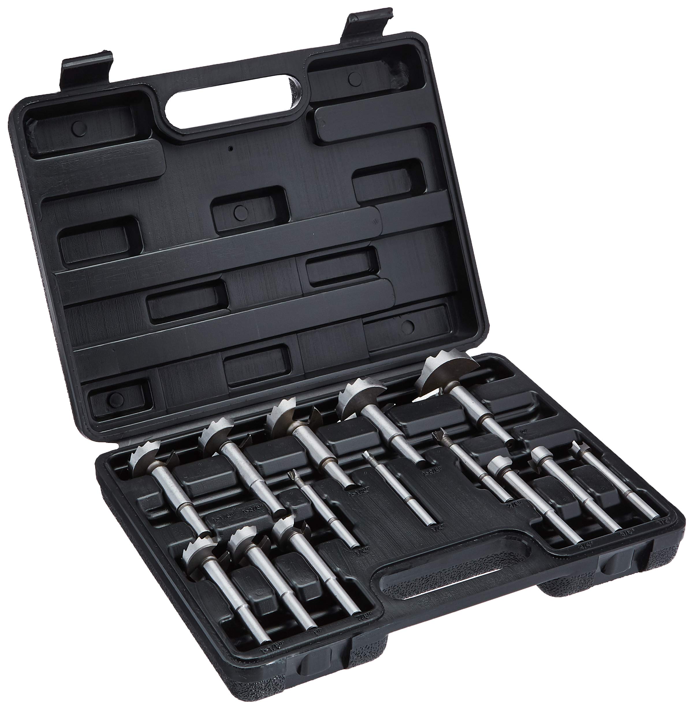 Amazon Basics Forstner Bit Set - 14-Piece