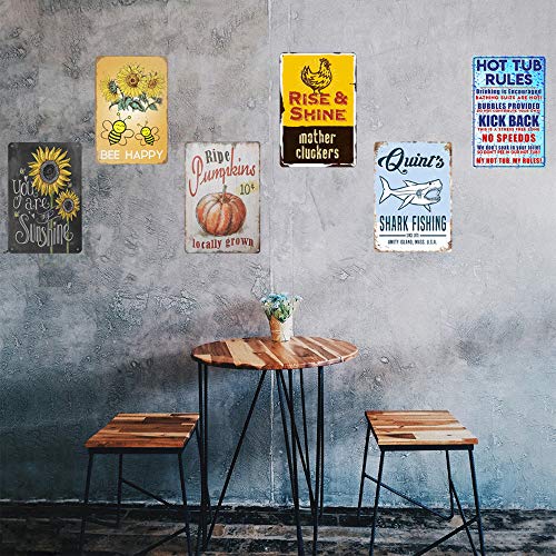 MeowPrint Rocky Balboa Boxing Bar Man Cave Tin Sign Vintage Retro Signs 8x12IN