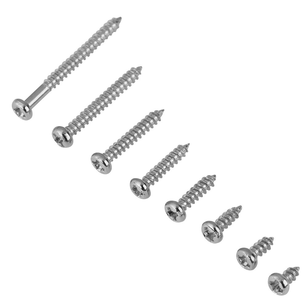 800PCS M2 Self Drilling Screw Assortment Kit 8 Sizes Cross Drive Pan Head Tapping Wood Screws Fasteners Set Used in in Energy, Electronics, Electrical Appliances