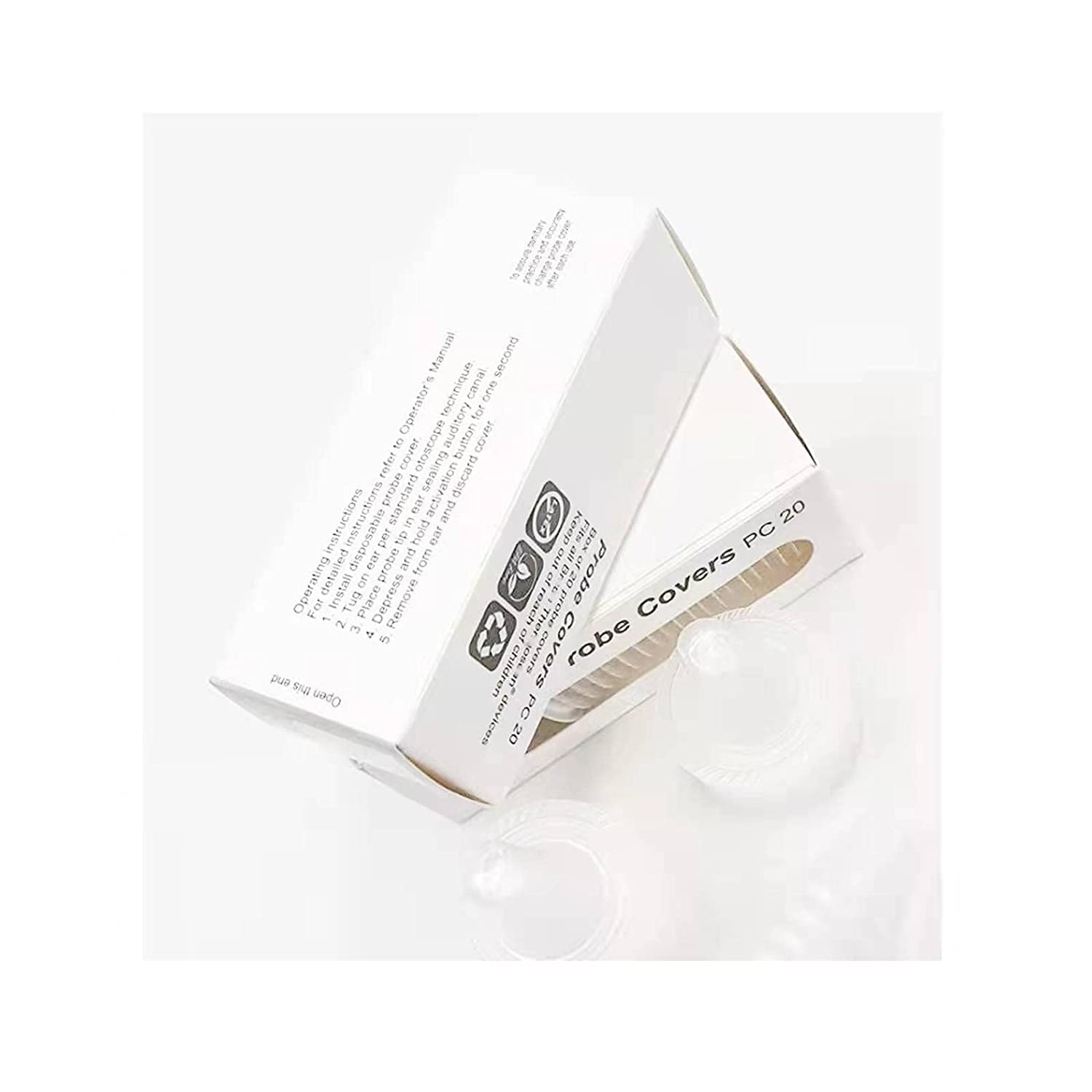 300pcs Ear Thermometer Probe Covers, Lens Filters, Refill Covers for All Braun themometer Thermometer Models Digital Thermometers Disposable Covers (300pcs)