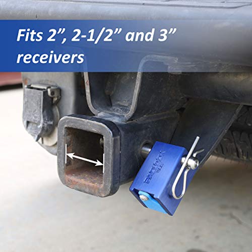 PACLOCK | UCS-80A-250 | Trailer Hitch Lock | Trailer Accessories | Anodized Aluminum | 6 Pin Cylinder | High Security | Hidden Shackle