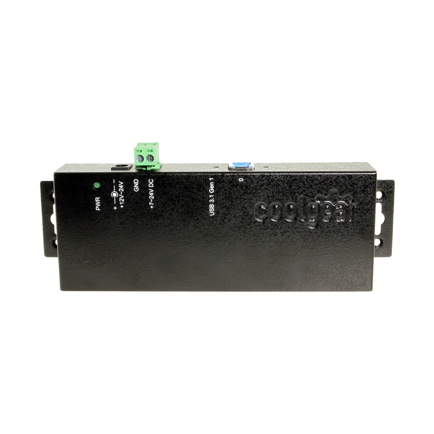 7 Port USB 3.1 Gen1 Hub 15KV ESD Surge Protection w/Power Adapter